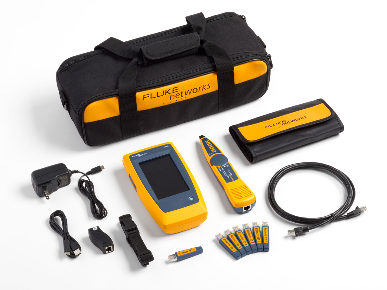FLUKE LinkIQ Kabel- und Netzwerktester mit Remote ID´s 1-7 ...